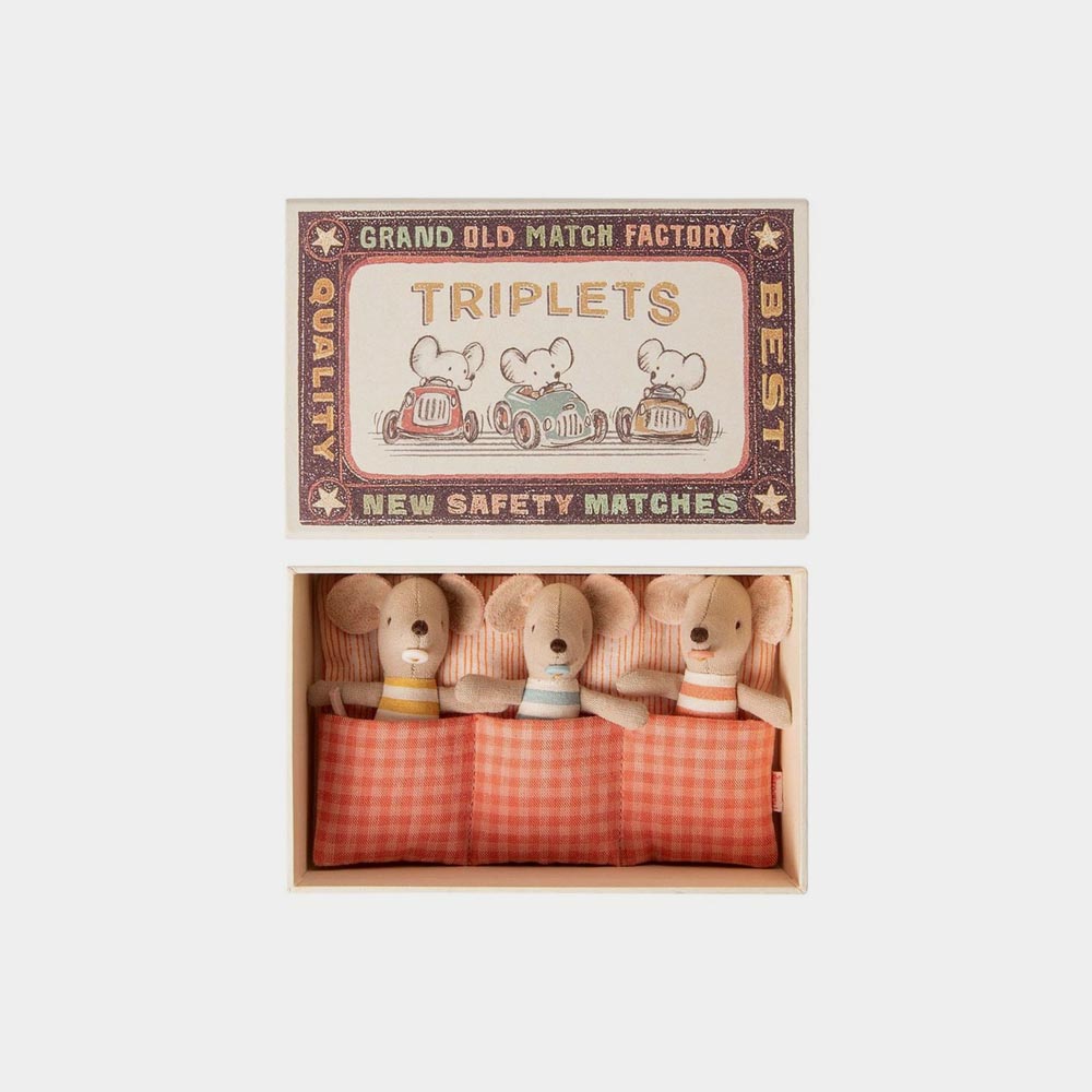 Baby Triplet Mice | Maileg – Wooden Heart Galway