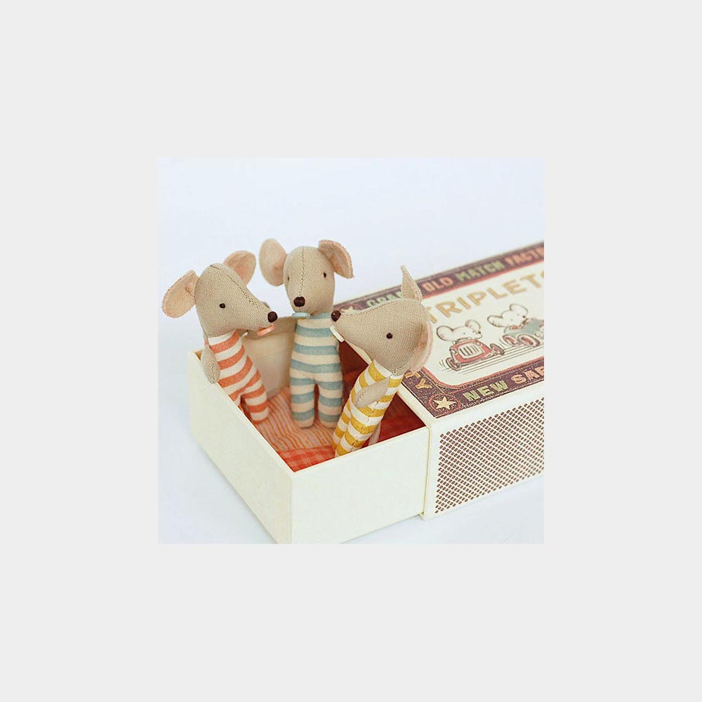 Baby Triplet Mice | Maileg – Wooden Heart Galway